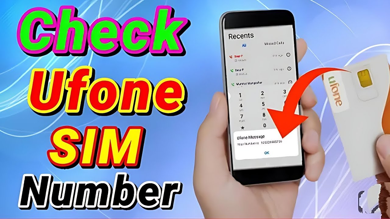 Ufone ka number kaise pta kre||Ufone ka number kaise nikalea||How to ...
