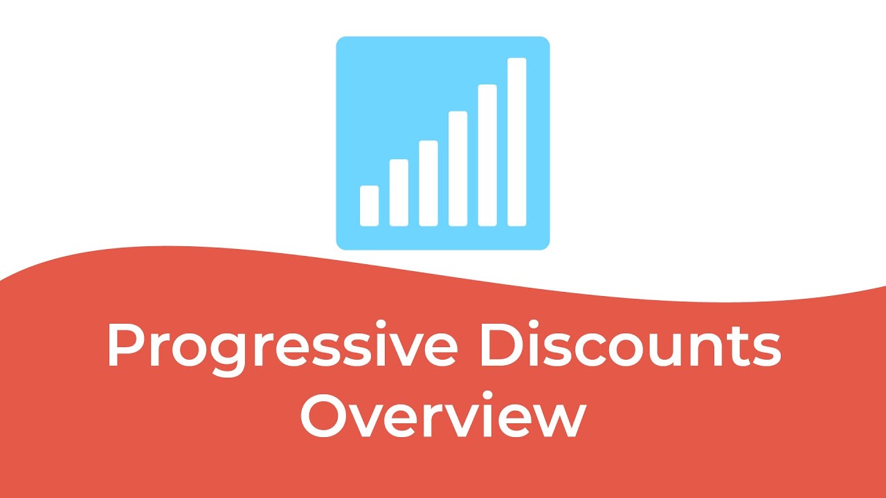 Progressive Discounts Overview - YouTube