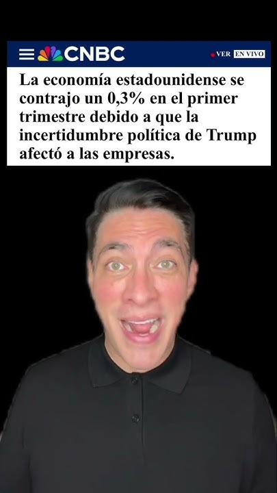 La economía de EEUU se contrajo en el primer trimestre de 2025 # ...