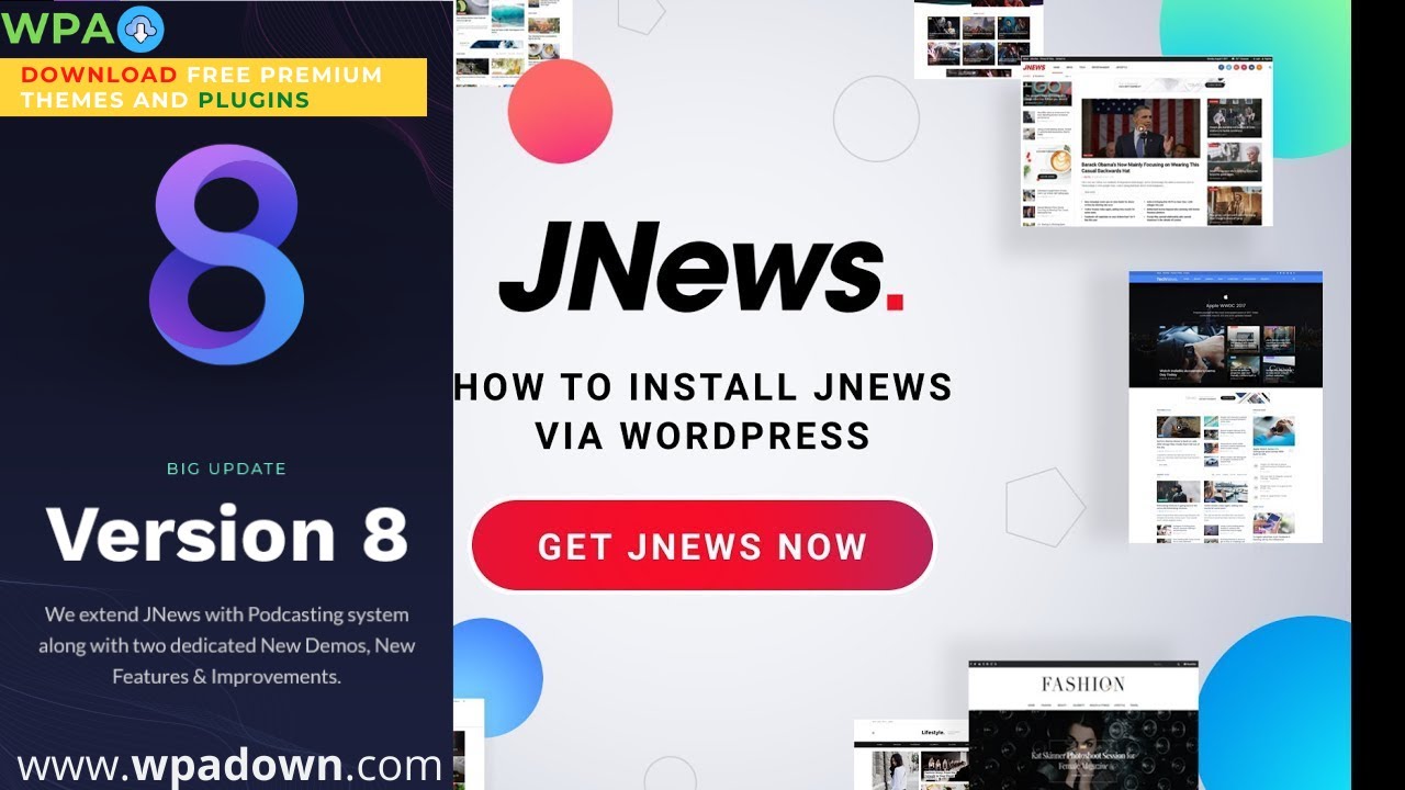 How to download and install JNews theme with demo import | 100% verified and free way - YouTube