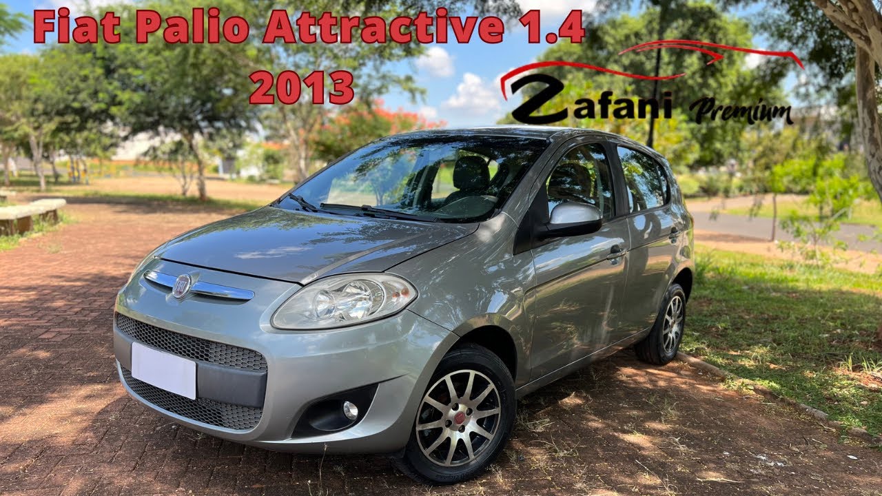 AVALIAÇÃO Fiat Palio Attractive 1.4 2013 - Zafani Premium - YouTube