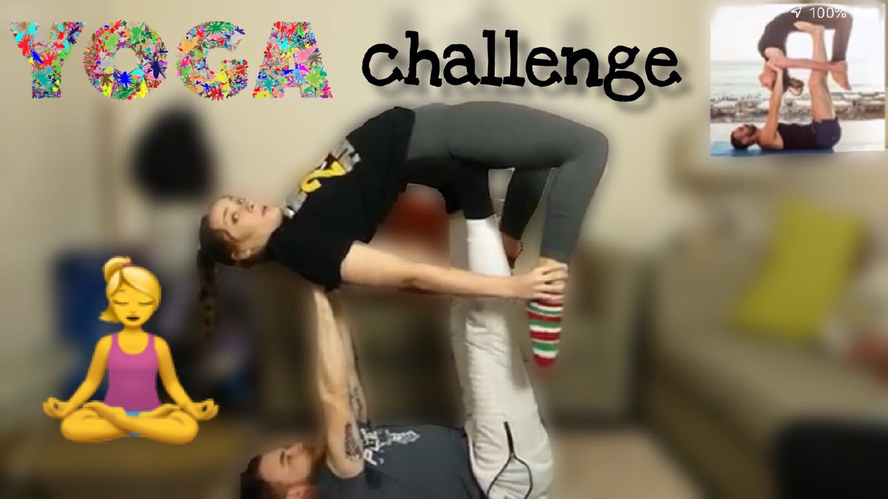 Yoga Challenge Ft My Sister Youtube