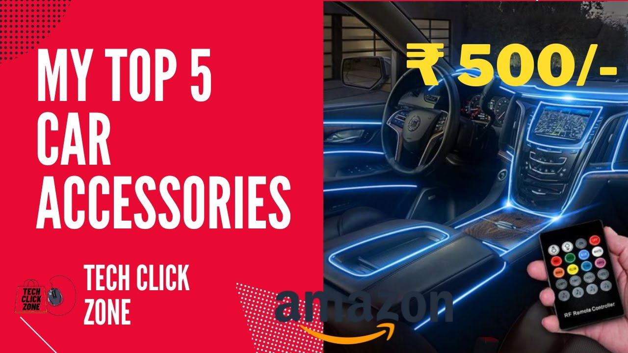 Top 5 Car Accessories 🚗| amazon gadgets💻 - YouTube