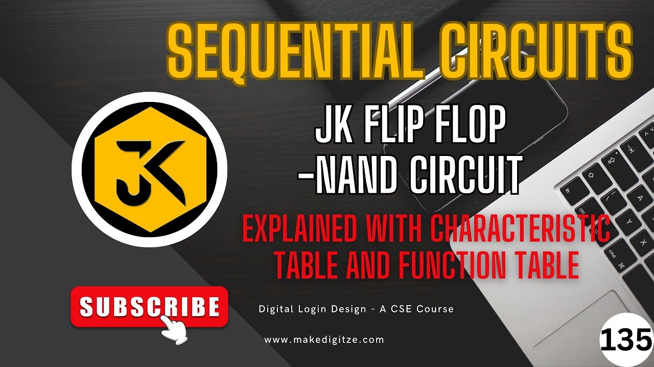 135 || DLD || JK Flip-Flop: NAND Circuit, Characteristic Table, and ...