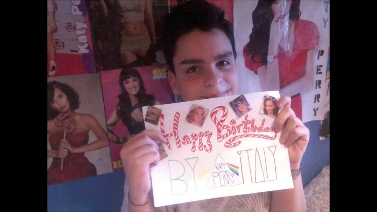 Happy Birthday Katy Perry by katycats ITALY - Video Project 2013 - YouTube