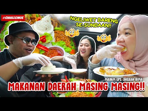 MUKBANG MAKANAN KHAS JAWA BARAT (SUNDA) - MADAM EPS.BIMBUL