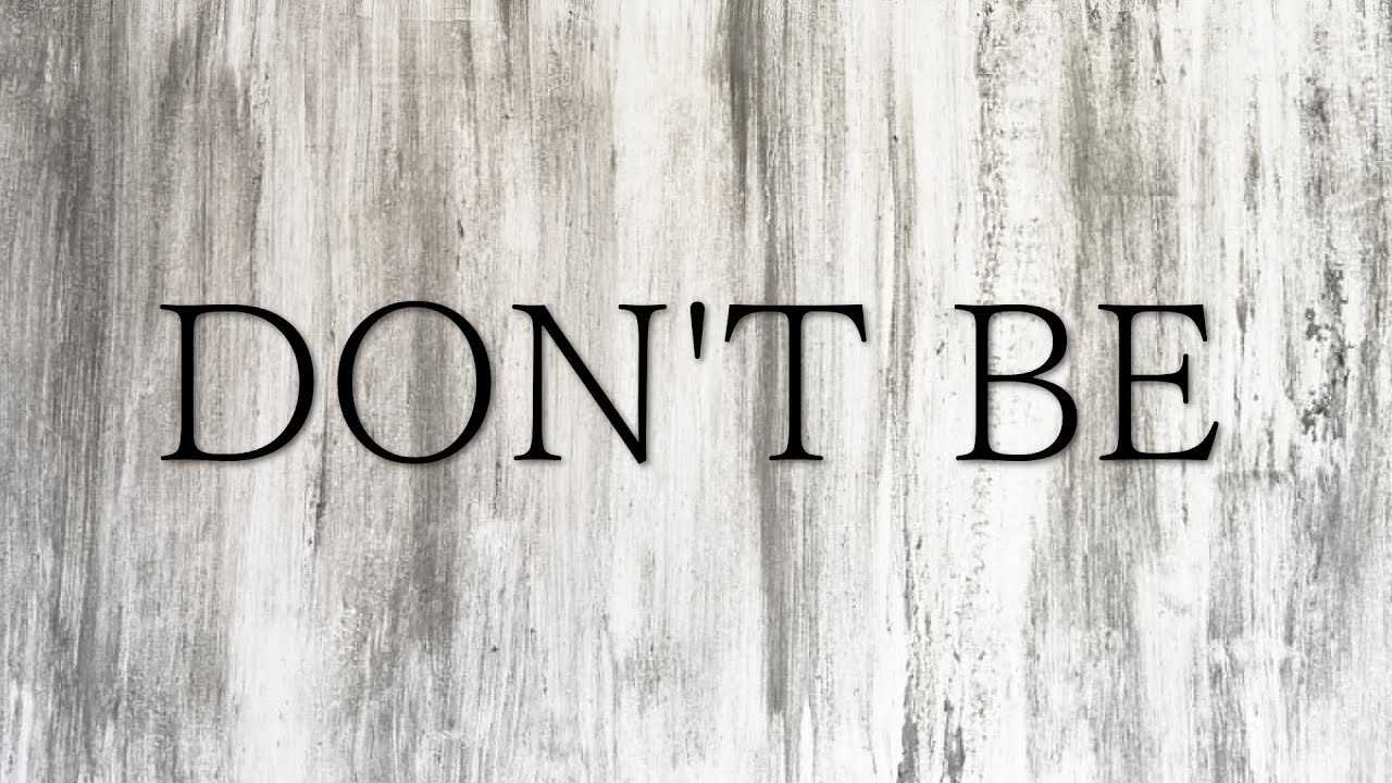 Ai - Don't Be - YouTube