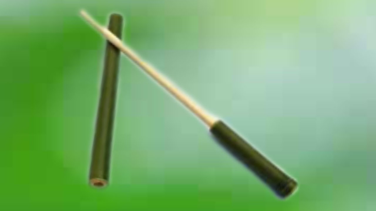 PAPER BULLET BAMBOO TOY GUN HOW TO MAKE? - YouTube