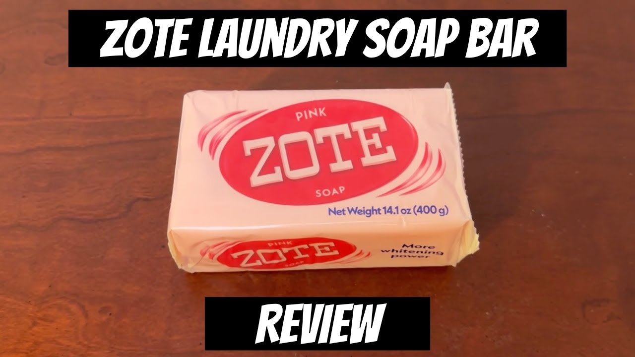 Is It The BEST Laundry Soap Bar? (Zote Laundry Soap Bar Pink 7 Ounces ...
