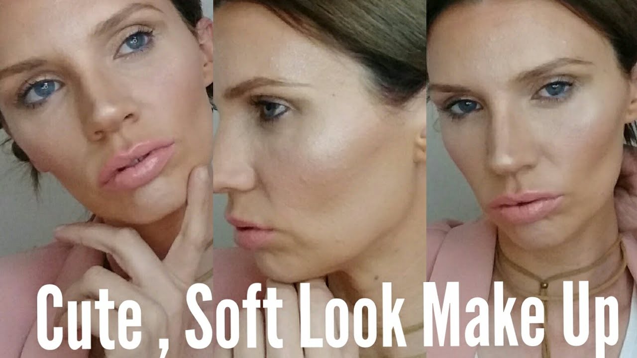 Cute Soft Make Up Tutorial 💋💄 - YouTube