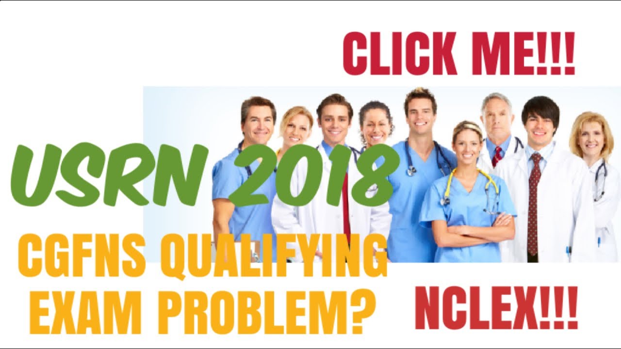 USRN CGFNS QUALIFYING EXAM + CGFNS exam secrets Study guide - YouTube