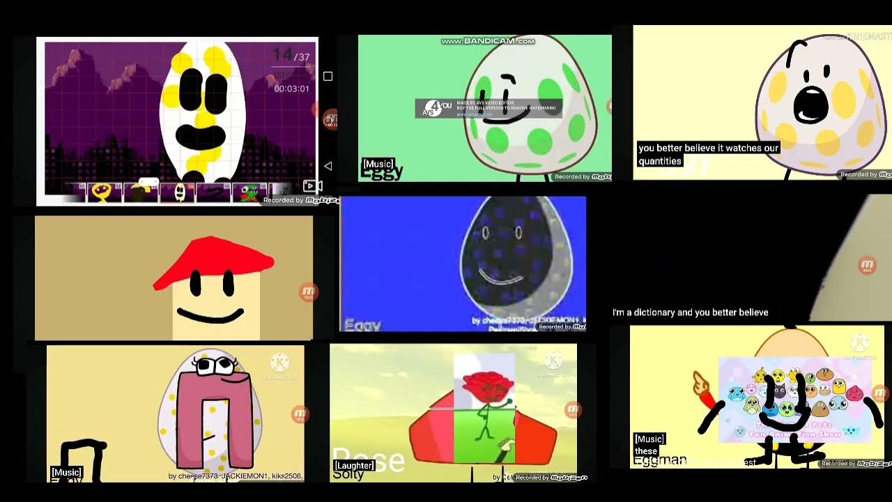 (REMAKE) BFDI auditions Nineparison 7 - YouTube