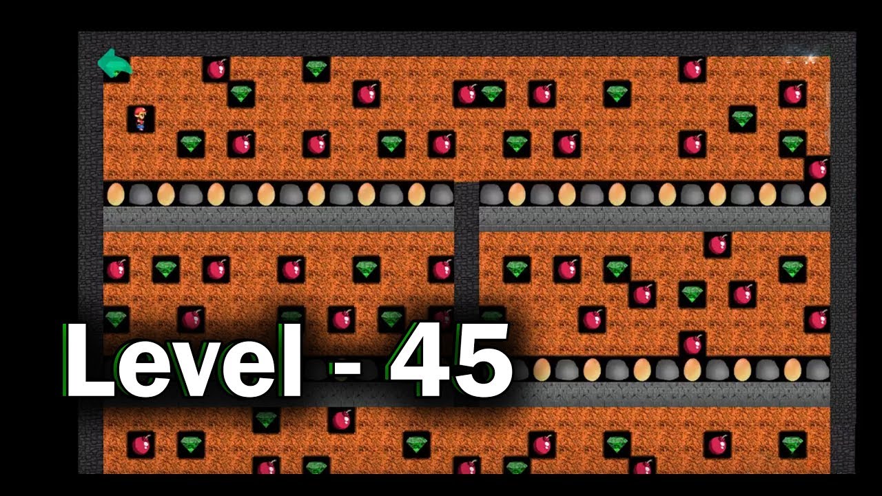 Diamond mine level 45 collected all 30 diamonds - YouTube