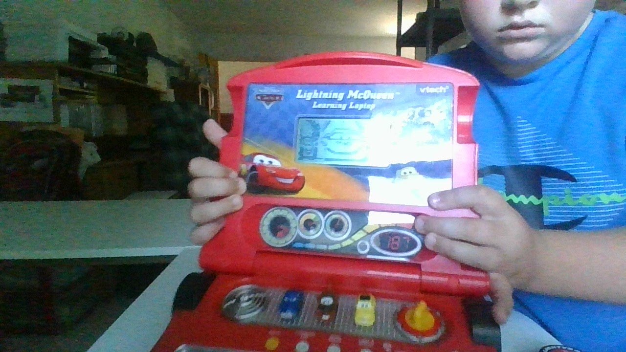 Next Level Toy Destruction - Lightning Mcqueen Learning Laptop - YouTube