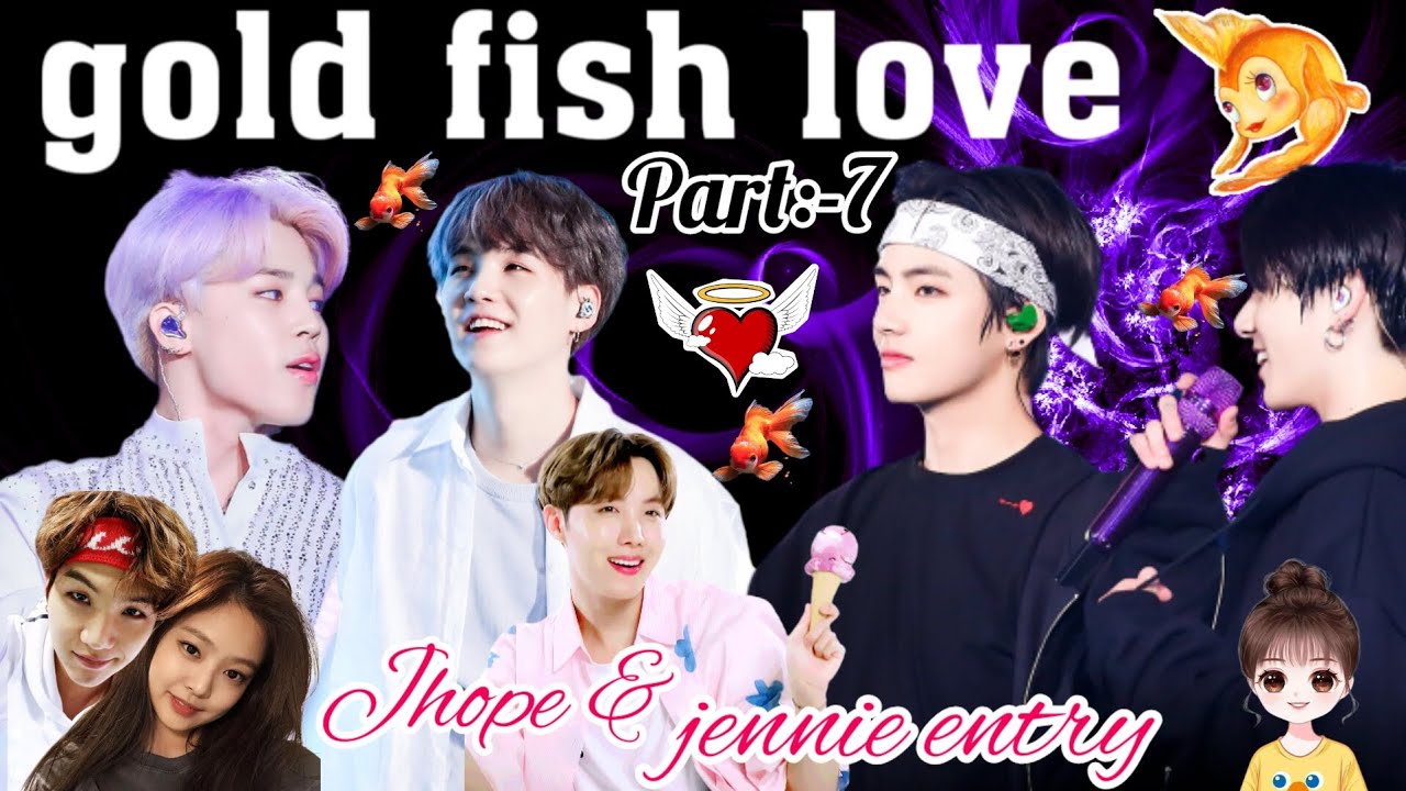 💞gold fish love💞🐠(part-7) 💜ᗷTS 💜"hindidubbing"#bts #taekook#yoomin# ...