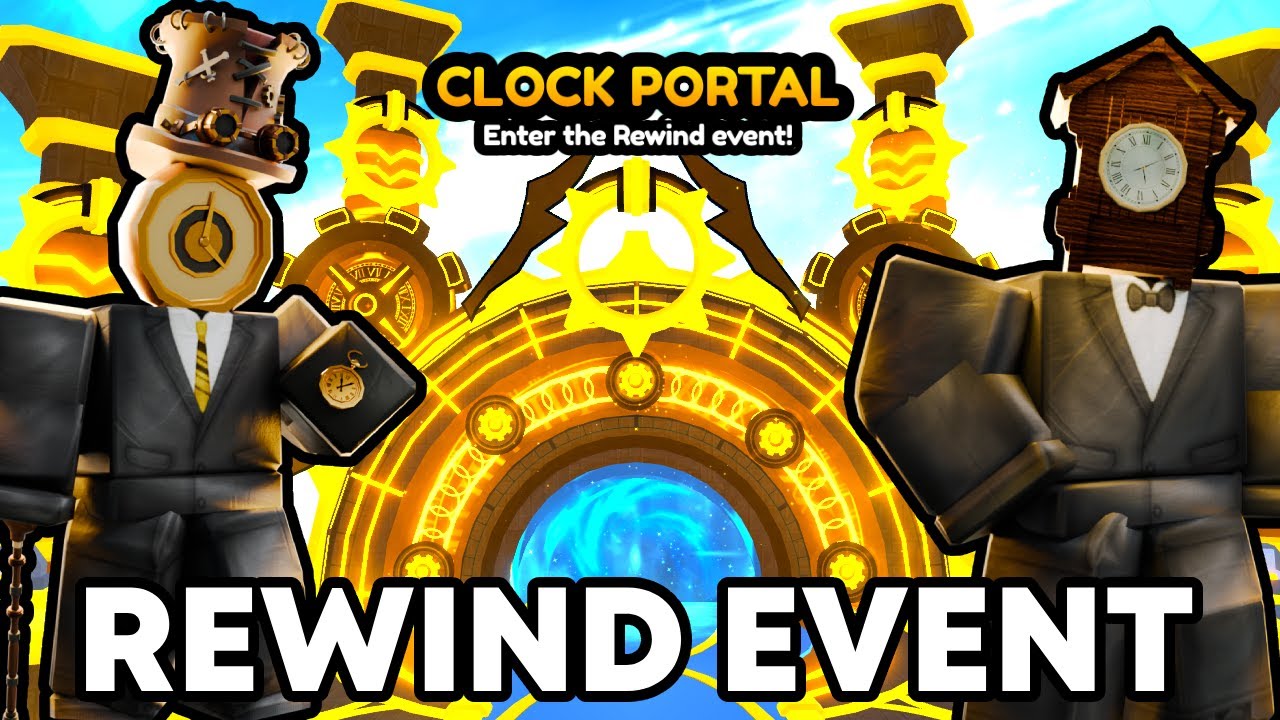 The REWIND Event Is HERE In Roblox Toilet Tower Defense.. - YouTube