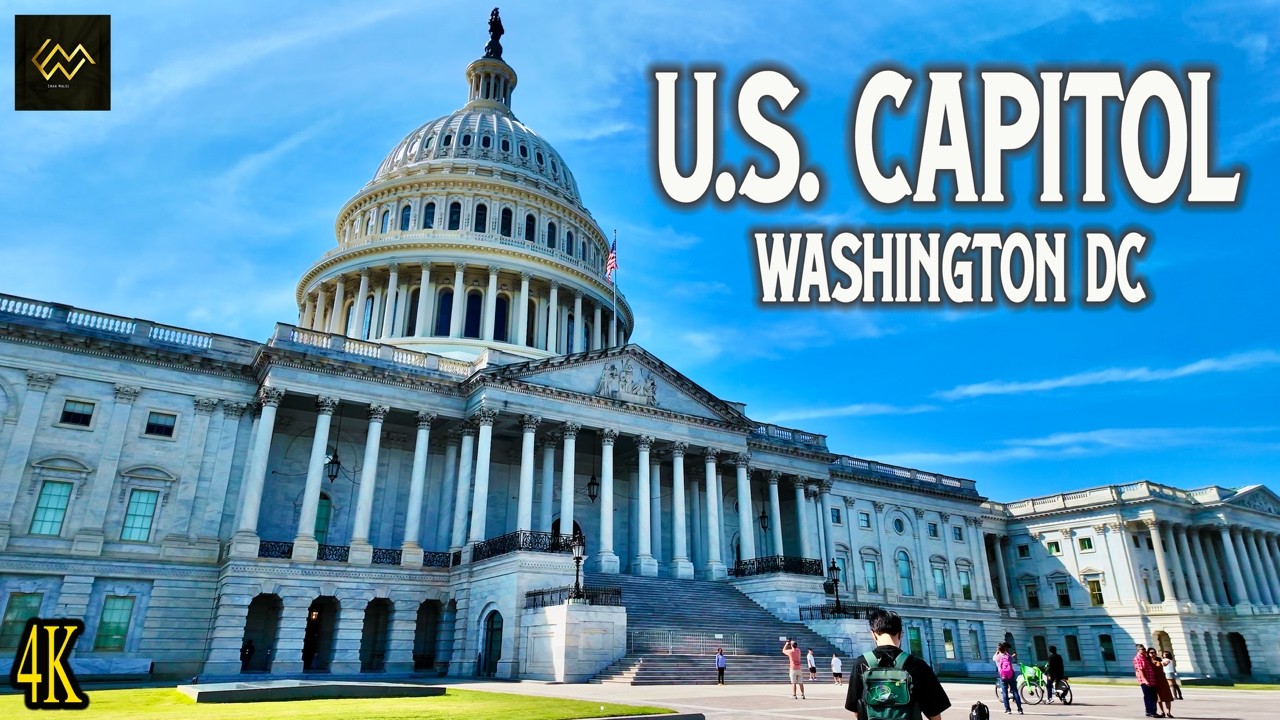 US Capitol Washington DC [4K] Walking Tour - YouTube