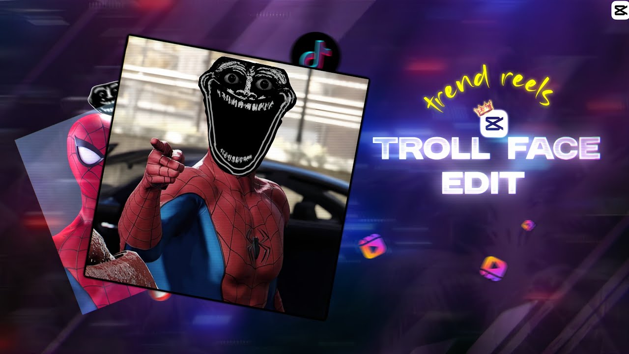 Troll face editing capcut | troll face edit tutorial - YouTube