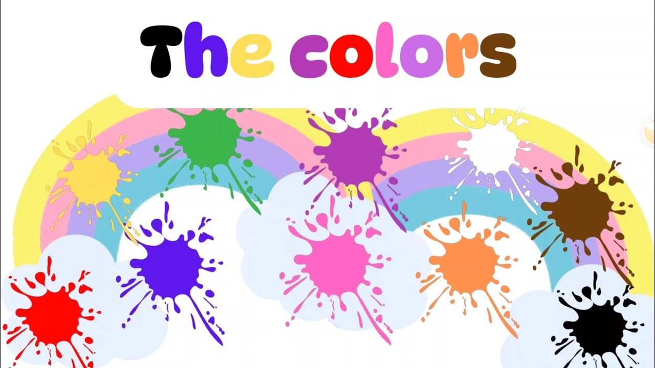 The color song/colors/learn the different colors/nursery rhyme and song ...