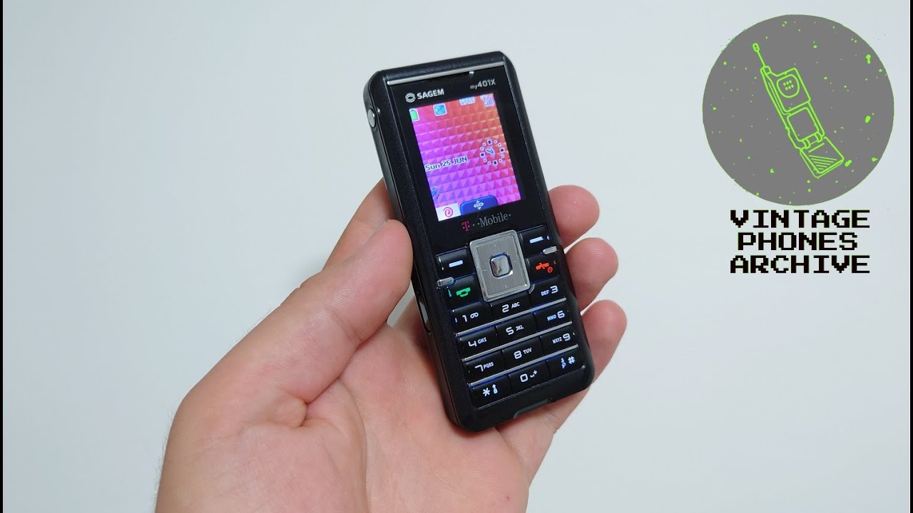 Sagem my401x Mobile phone menu browse, ringtones, games, wallpapers ...