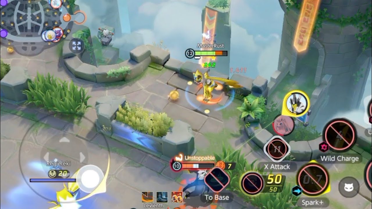 Wild Charge Rampage🤬😘 | Pokemon Unite | - YouTube