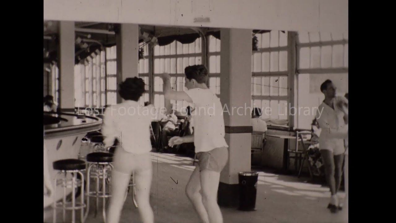 Archive footage of Dancing at Country Club in the 1940s home movie film ...