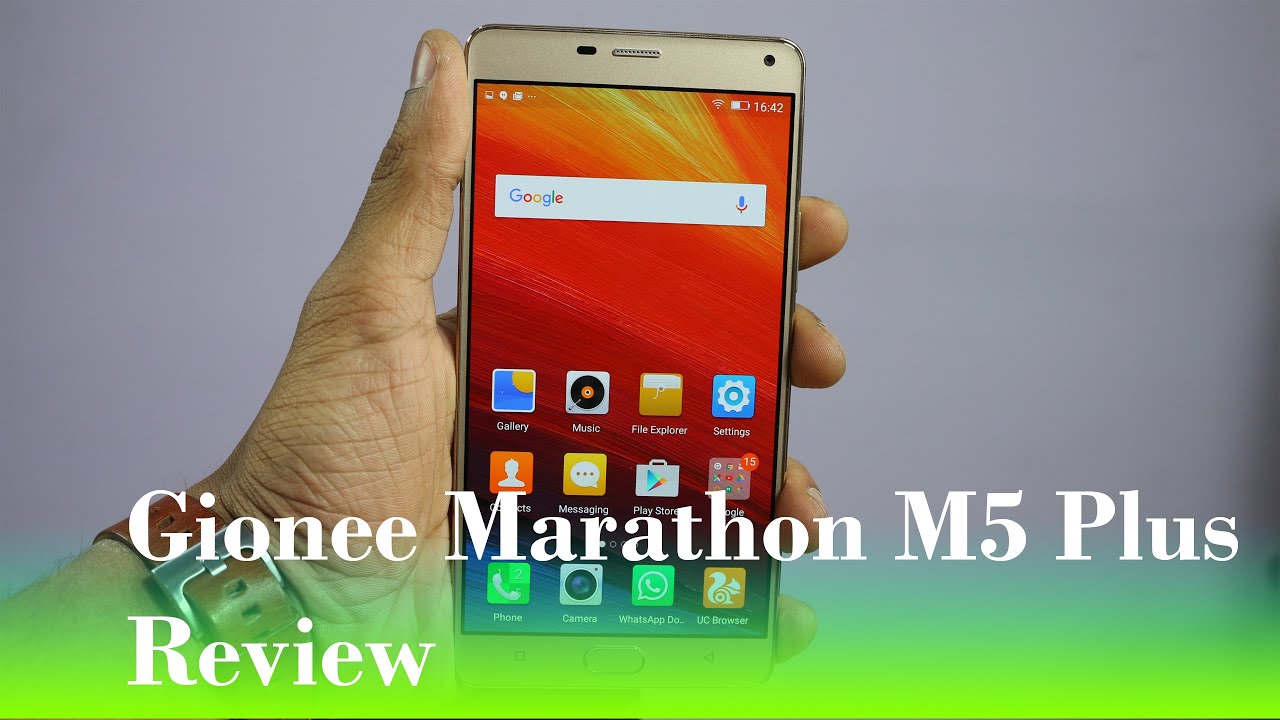 Gionee Marathon M5 Plus Review - YouTube