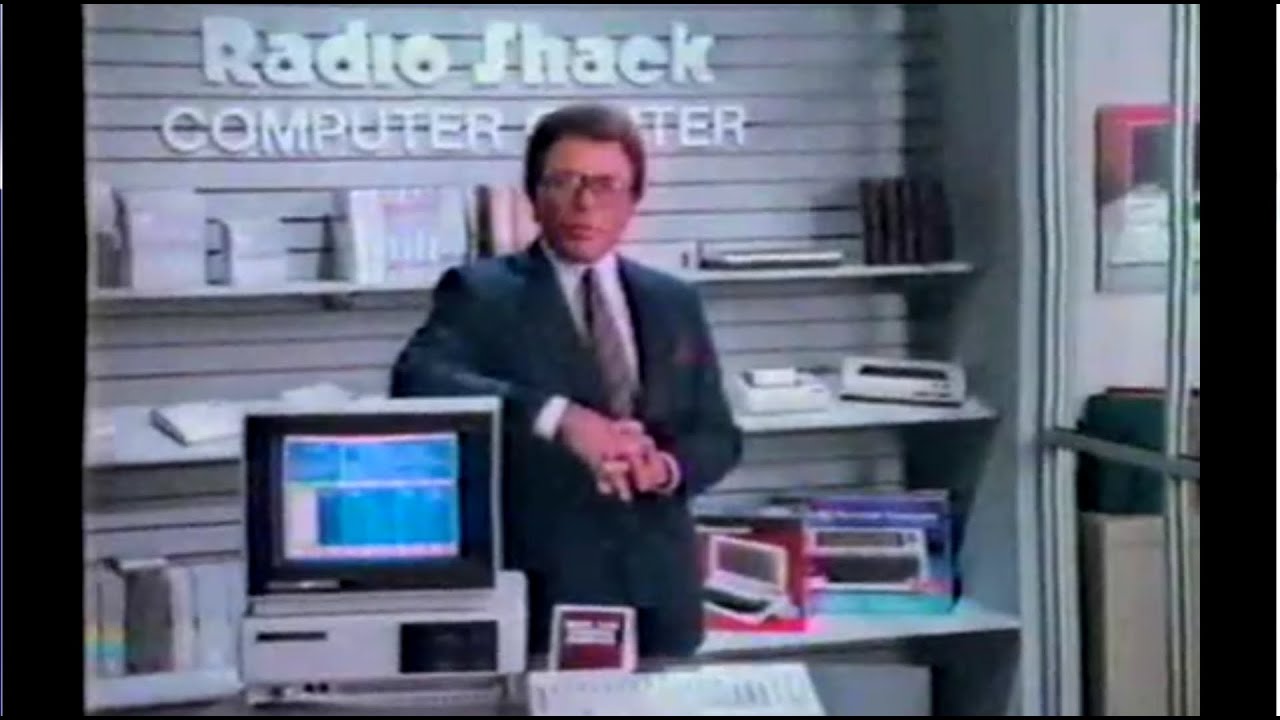 1986 Radio Shack TV Commercial - Tandy Computers (with Bill Bixby ...