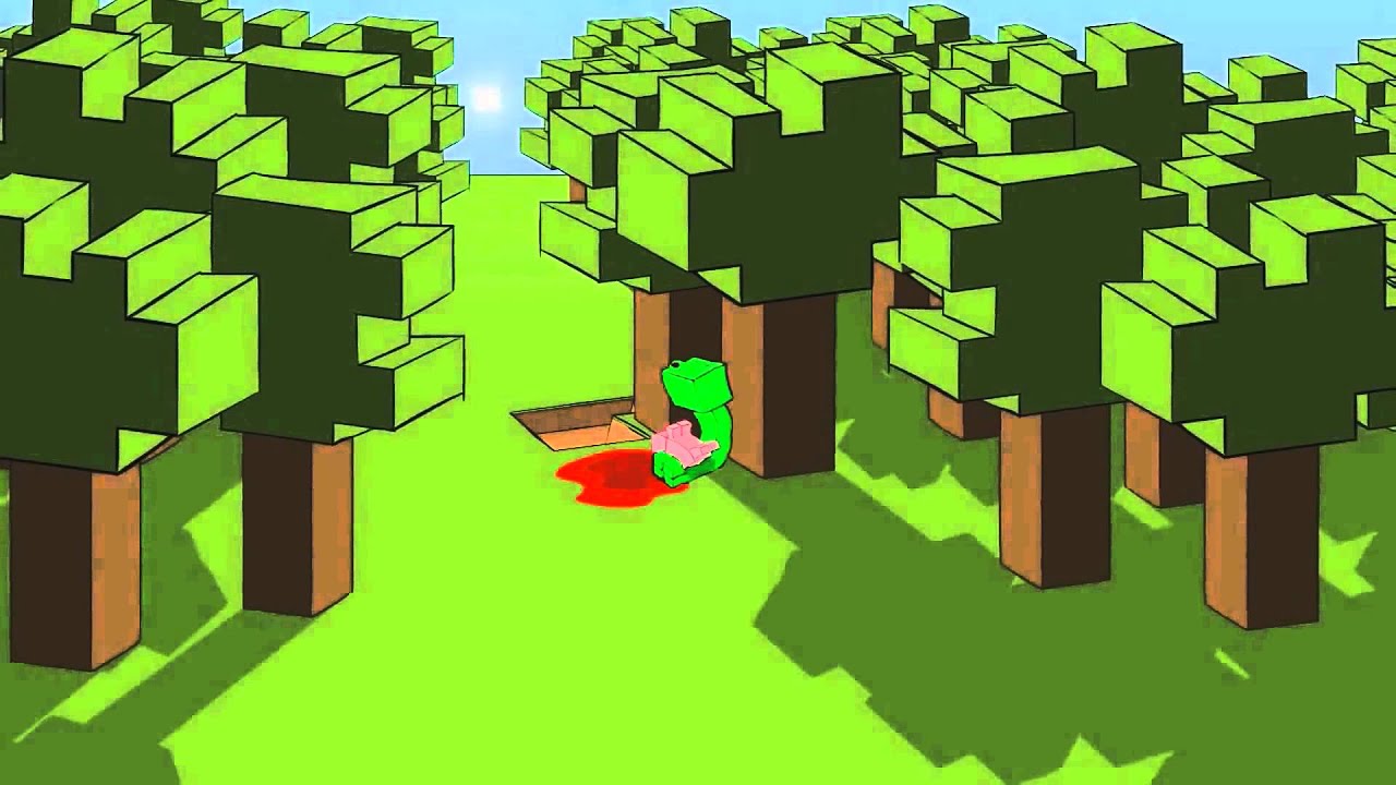 Жизнь крипера в minecraft Creeper's Life) full russian - YouTube