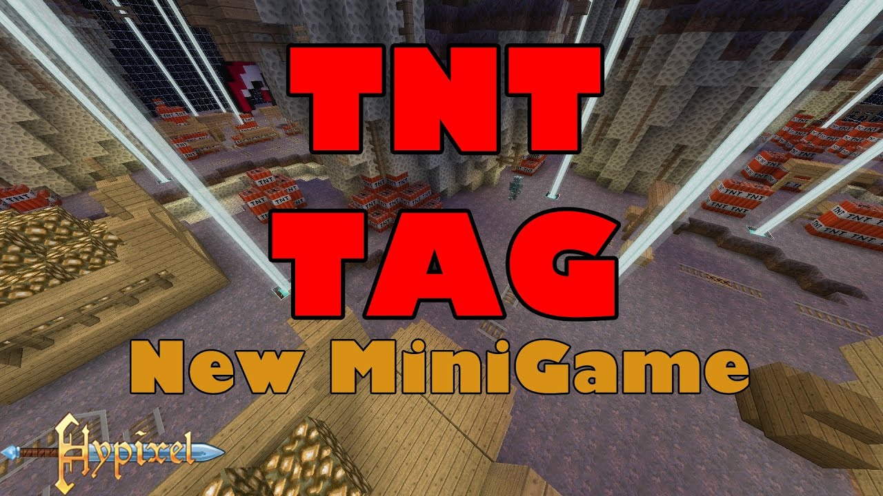 TNT TAG!! - VIP Gameplay - NEW MINIGAME - Hypixel Server - EP1 - YouTube