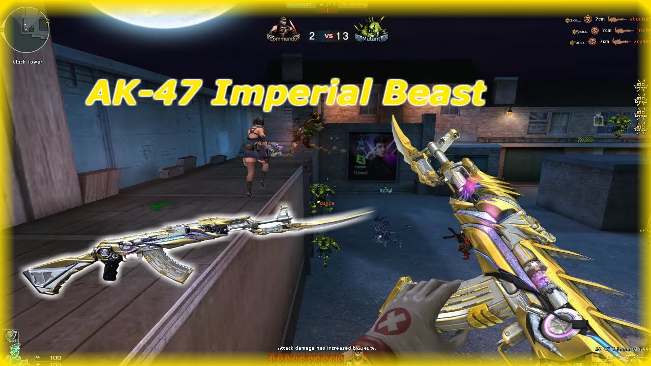 CF WEST: AK-47-K-Imperial Beast gameplay - YouTube