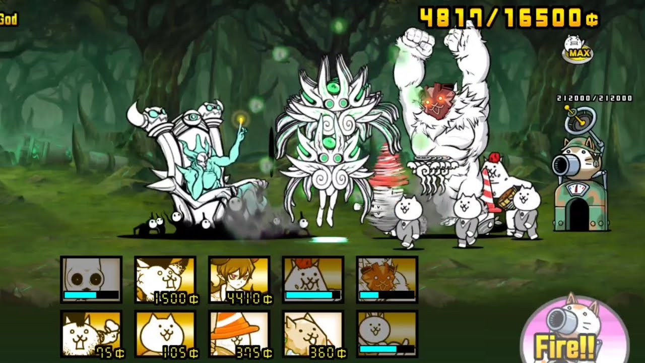 The Face Of god idi true form | The Battle Cats - YouTube