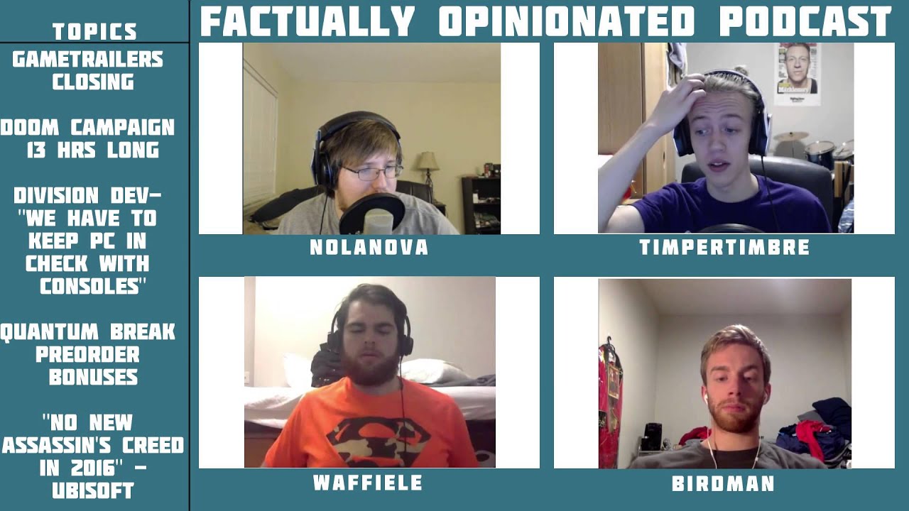 Factually Opinionated Podcast [Episode 6] - YouTube