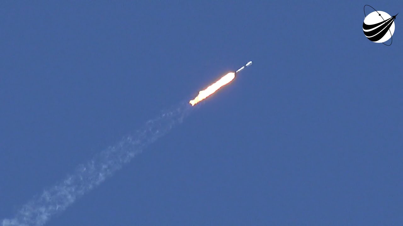 SpaceX - ANASIS-II - Launch - Fairing Deploy 07-20-2020 - YouTube