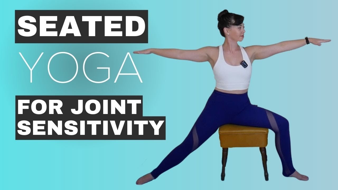 Seated Office Yoga | Senior Yoga | Joint Sensitivity Yoga - YouTube