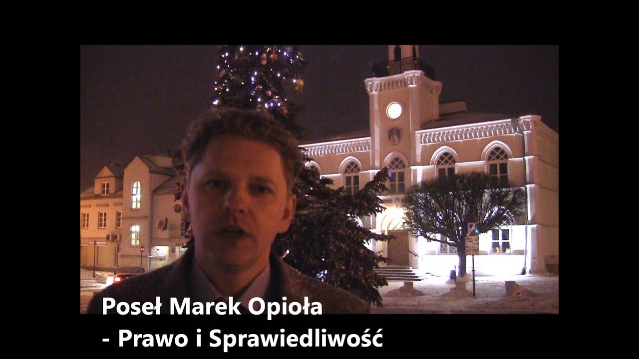 Życzenia Świąteczne Marek Opioła - YouTube