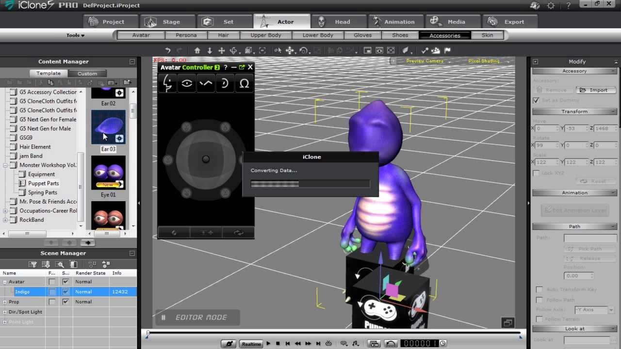 Iclone Avatar Toolkit2 Tutorial Introduction To Avatar Builder Ui
