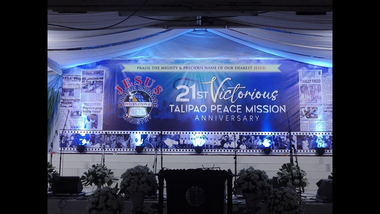 JMCIM 21st Victorious Talipao Peace Mission - YouTube