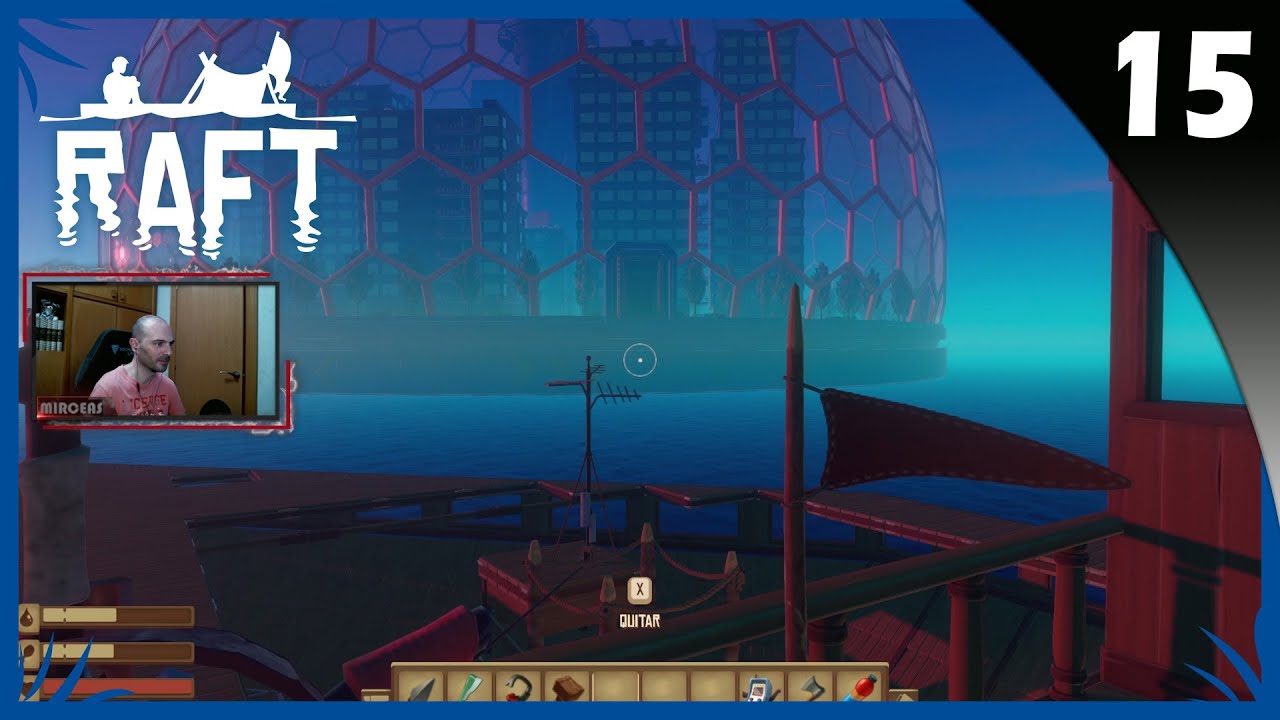 RAFT Gameplay Español - LA CIUDAD FLOTANTE DE TANGAROA (PARTE 1) #15 ...