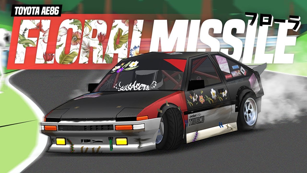 Livery AE86 "Floral Missile" Drift - Livery Frlegends - YouTube