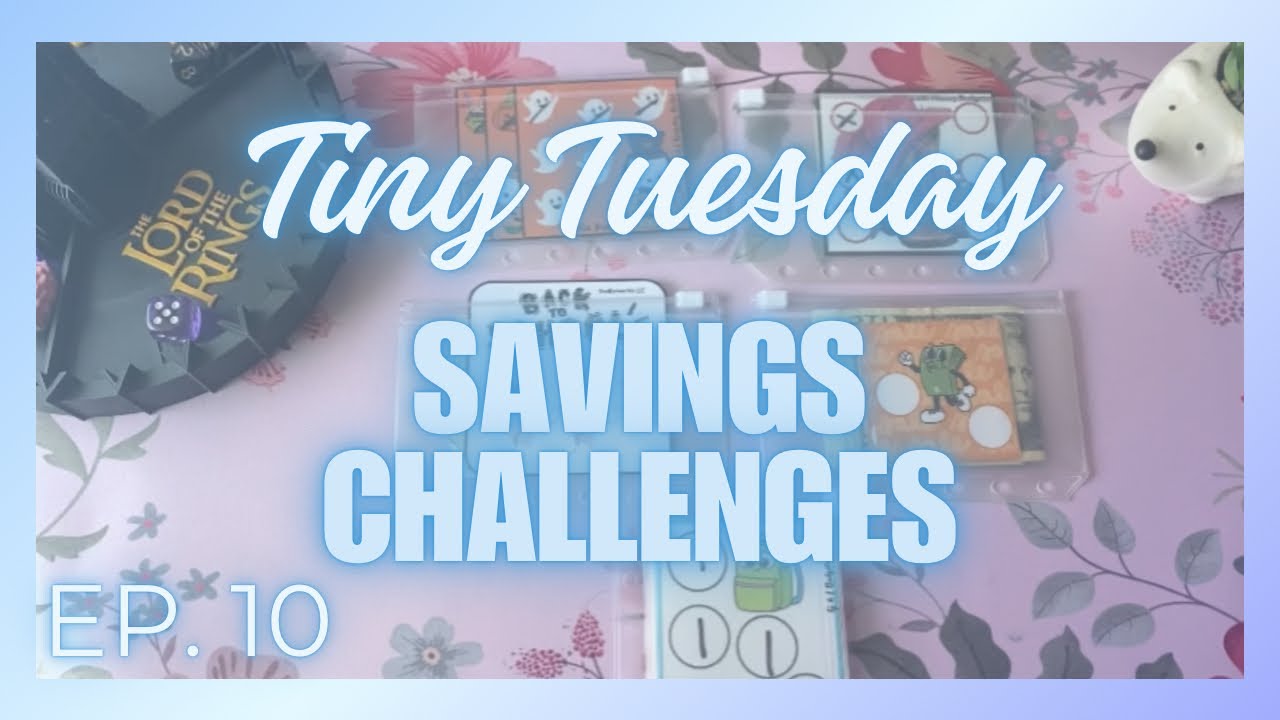 Tiny Tuesdays 10 | Savings Challenges | Saving With $42 - YouTube