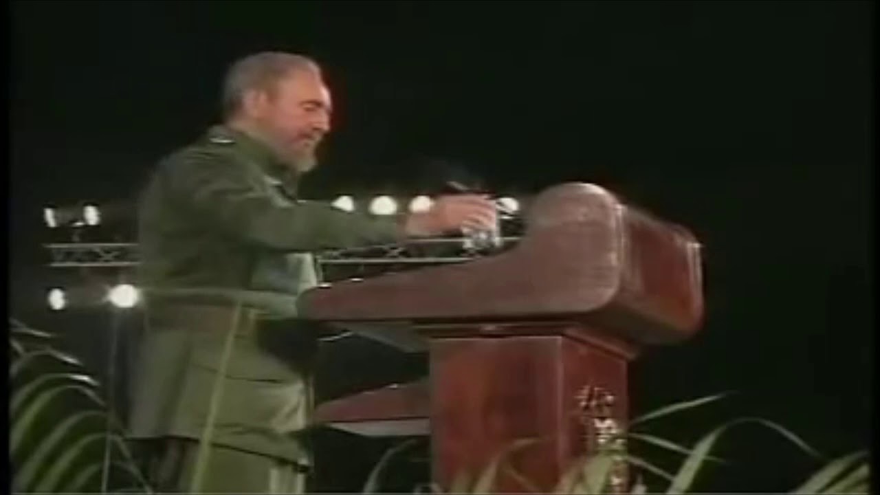 Fidel Castro falling edit - YouTube