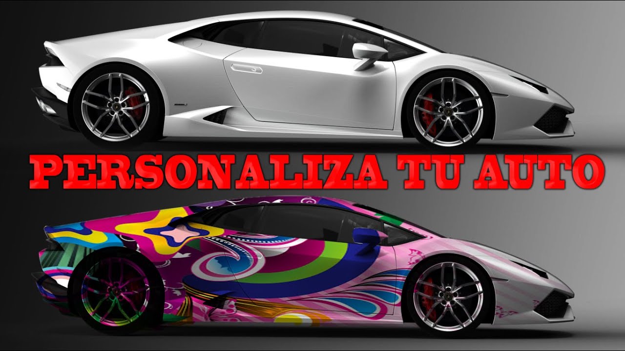 tutorial fácil para poner imágenes a carros con adobe Photoshop 🔴 ...