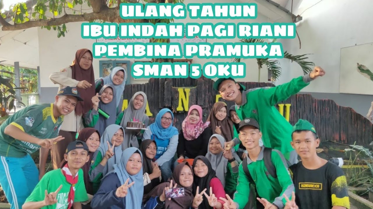 Prank Ultah Pembina Pramuka SMAN 5 OKU - YouTube