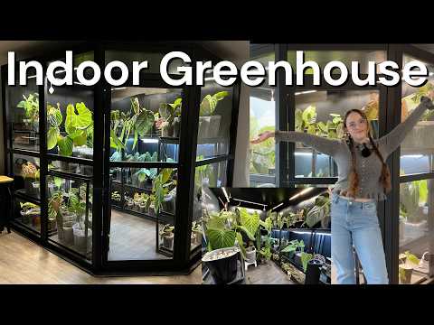 How I Build The PERFECT Indoor Greenhouse