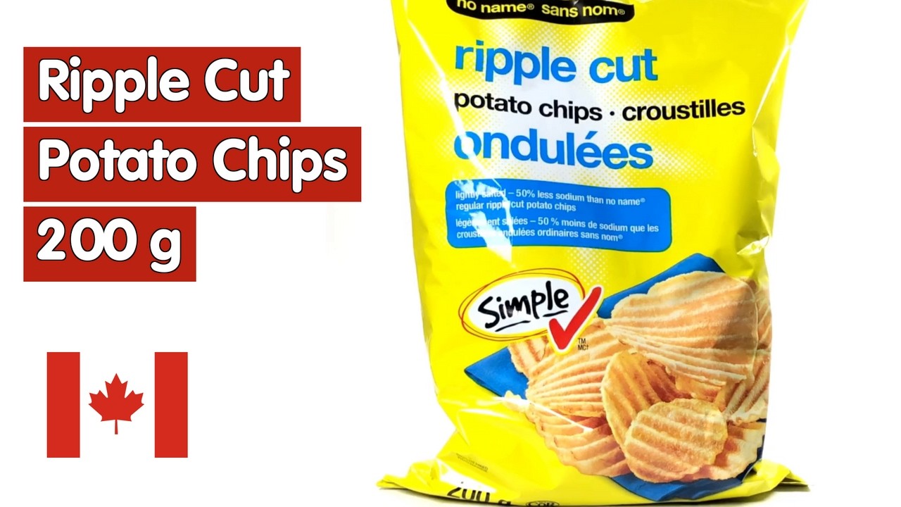 Ripple Cut Potato Chips 200 g - YouTube