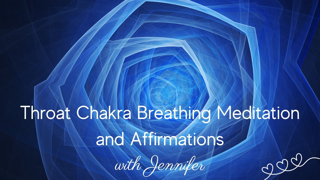 Throat Chakra Breathing Meditation with Affirmations - YouTube