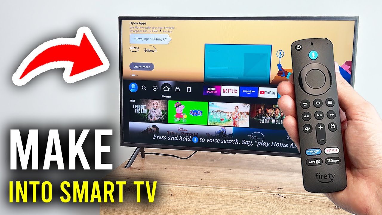 How To Make Non Smart TV Into Smart TV - Step By Step - YouTube