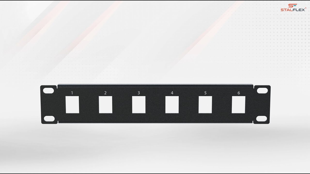 Patch Panel RACK Standard 10" - YouTube