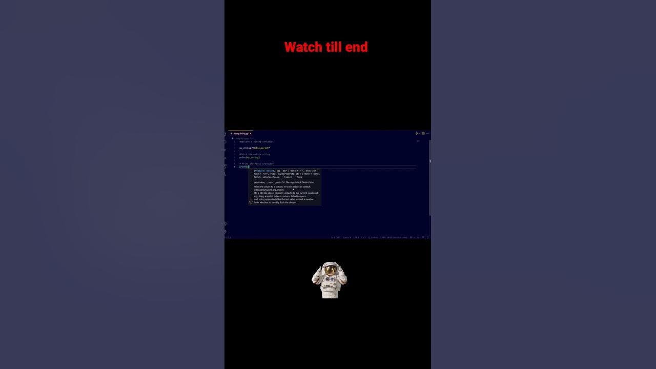 Learn String Slicing In Python Shorts Coding Ai Python Programming Computerscience Youtube